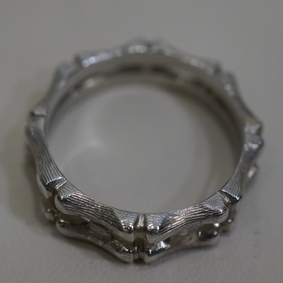 RNG | Jewelry | Sterling Silver 925 Handmade Double Bamboo Ring | Poshmark